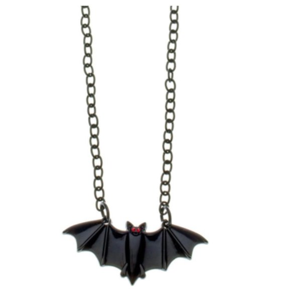 Sourpuss | Jewelry | Red Eyed Bat Necklace | Poshmark
